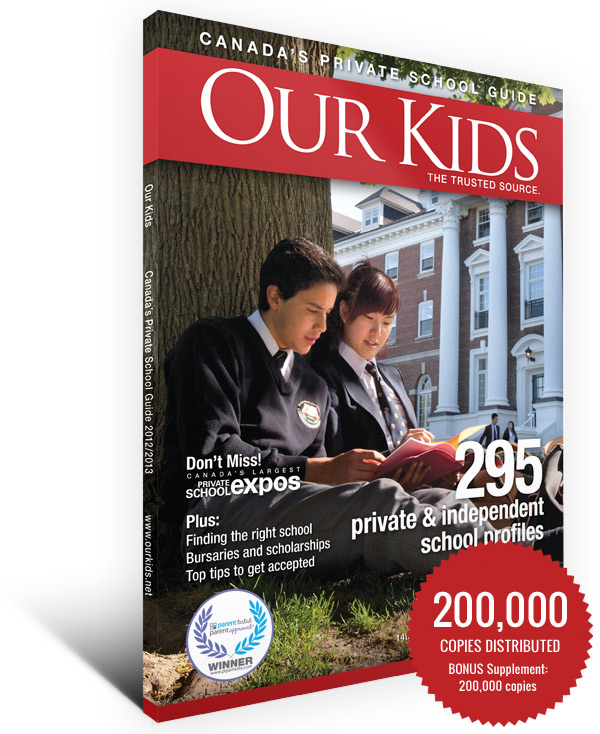 Year long distribution and promotion through Our Kids Private School Guide